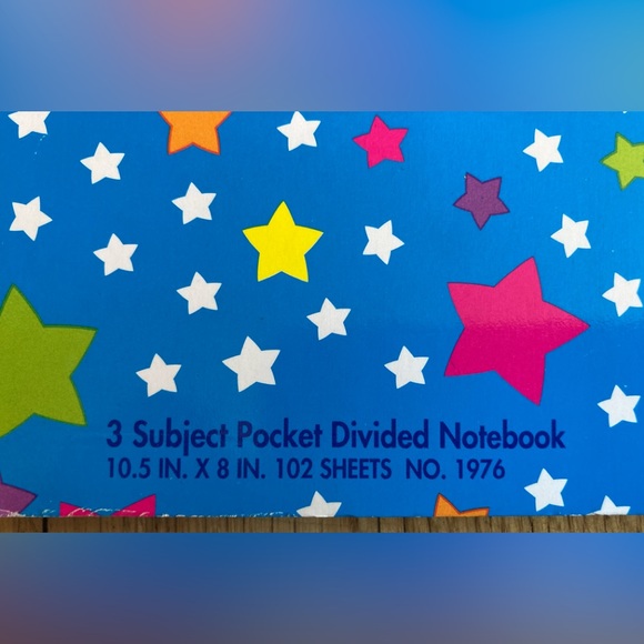 Lisa Frank | Office | Lisa Frank Vintage Be Happy 3 Subject Pocket ...